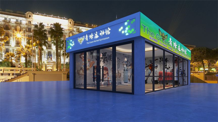 这个门头效果用了6个软件才完成,一般人学不会!