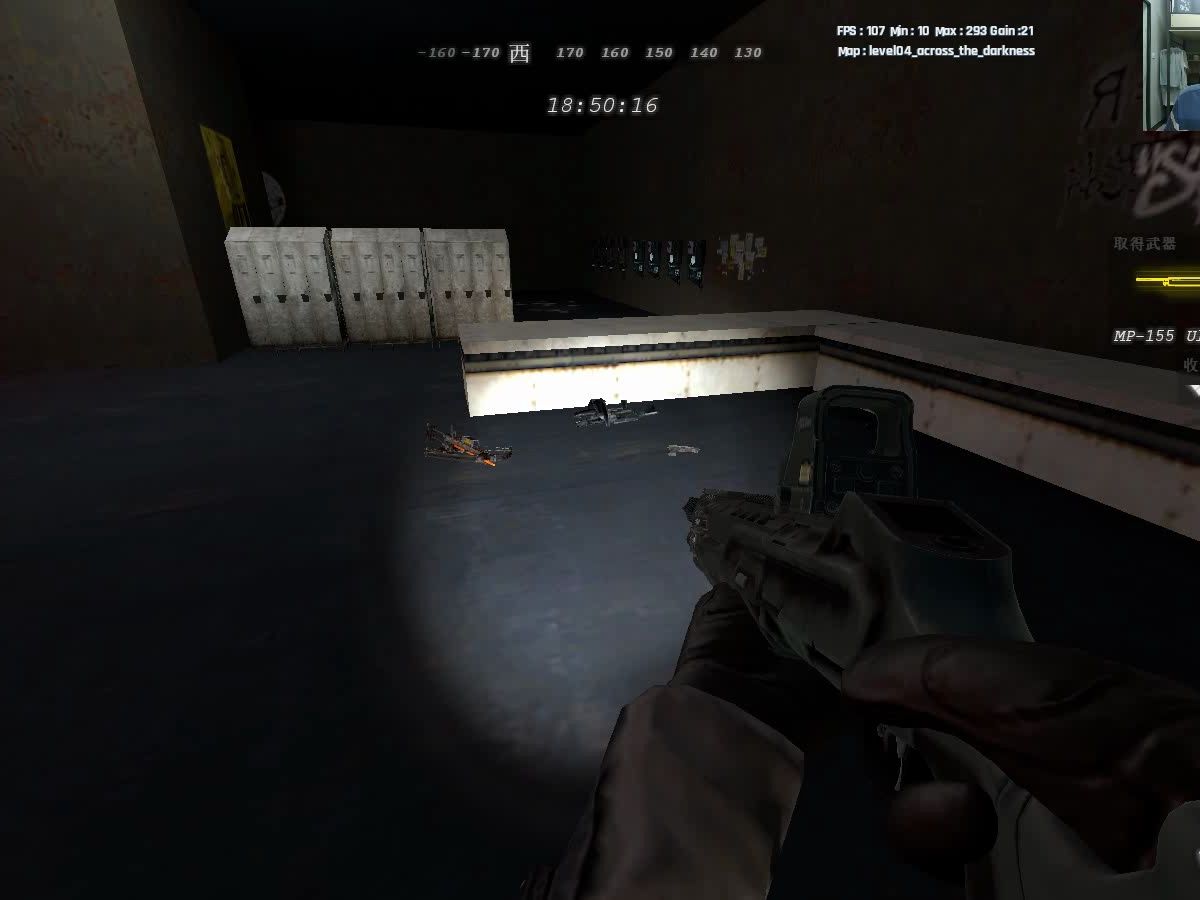 【GMOD】COOP地图包第四关:穿越黑暗(ARC9PolyArms武器包实战...