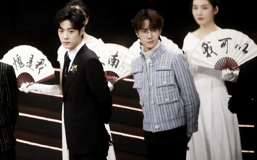 【肖战】【王一博】【陈情令】2019微博之夜 肖战、王一博及陈情令...