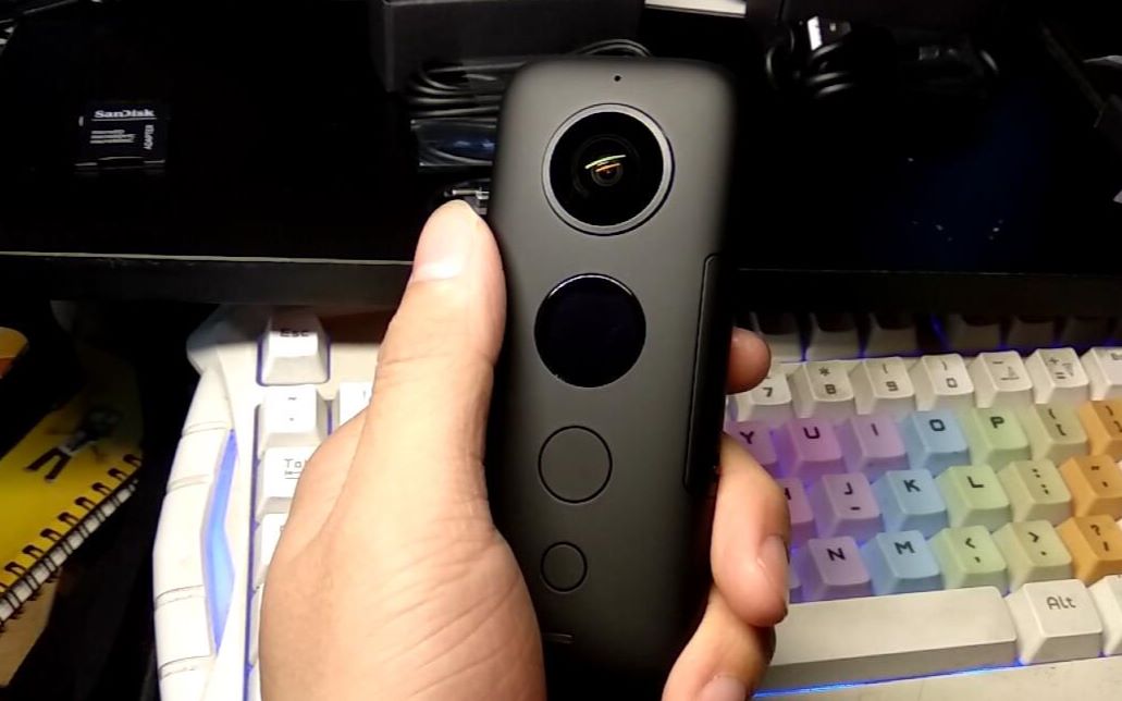 【Insta360 OneX】开箱介绍与试拍片段展示-全景相机有趣