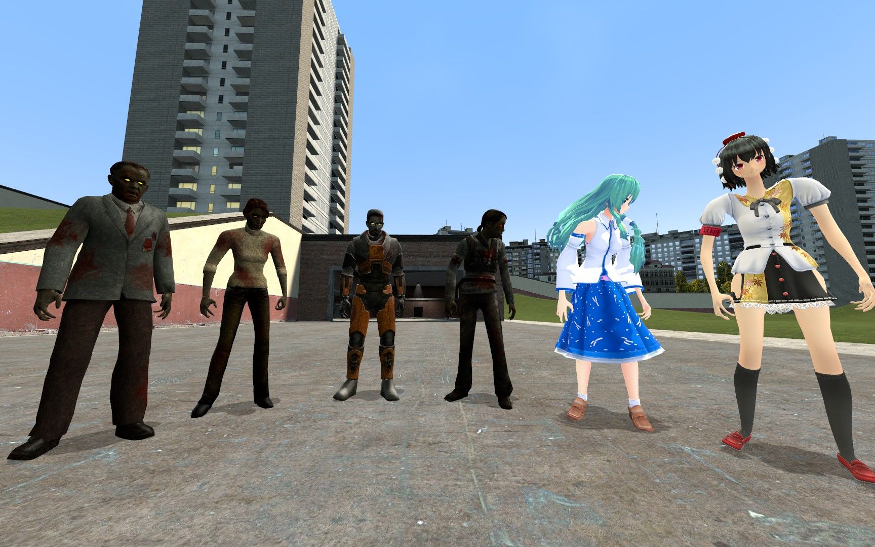 【GMOD】模组推荐:能感染的僵尸模组_单机游戏热门视频