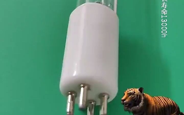 驰元 单端四针紫外线消毒灯管 工业废气污水处理灯管UV光解紫外灯