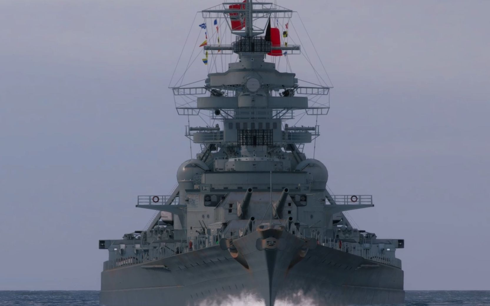 【战舰世界】【俾斯麦号战列舰】帝国的海上骑士 (大海既是征途亦是...