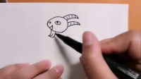 十二生肖,羊的简笔画