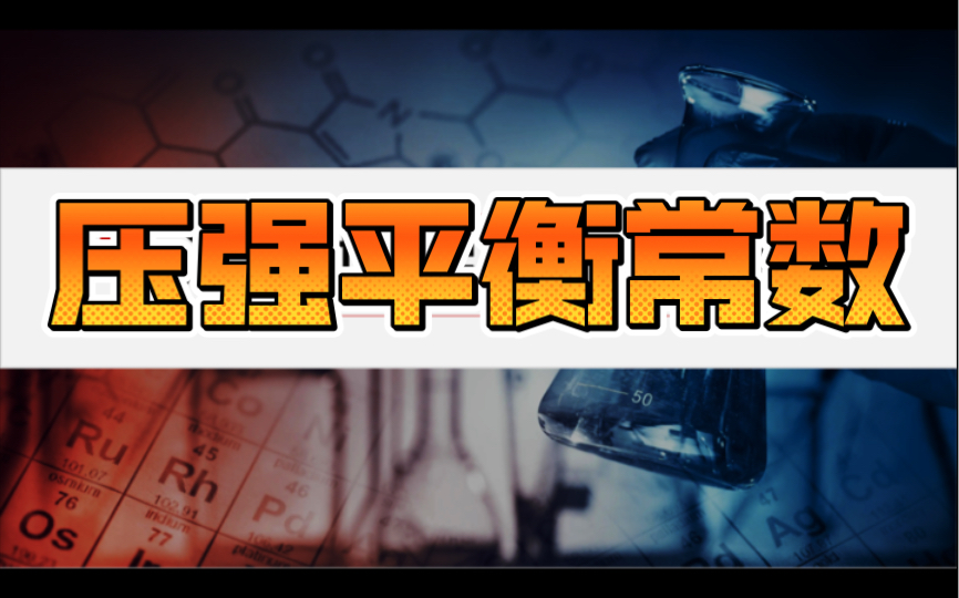 专题一:压强平衡常数