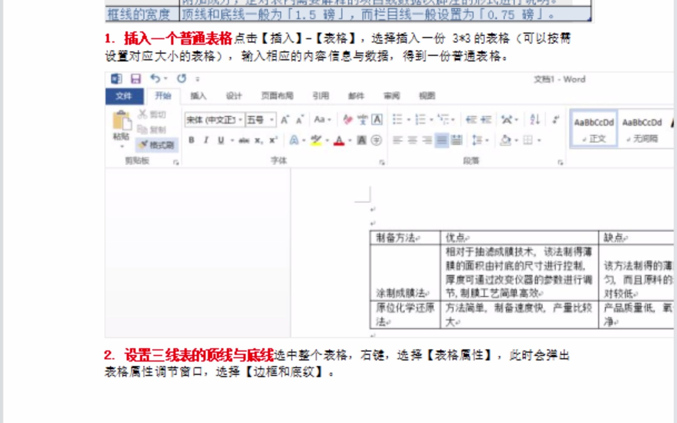 毕业论文里面的三线表如何绘制才最规范!我来告诉你这些小技巧
