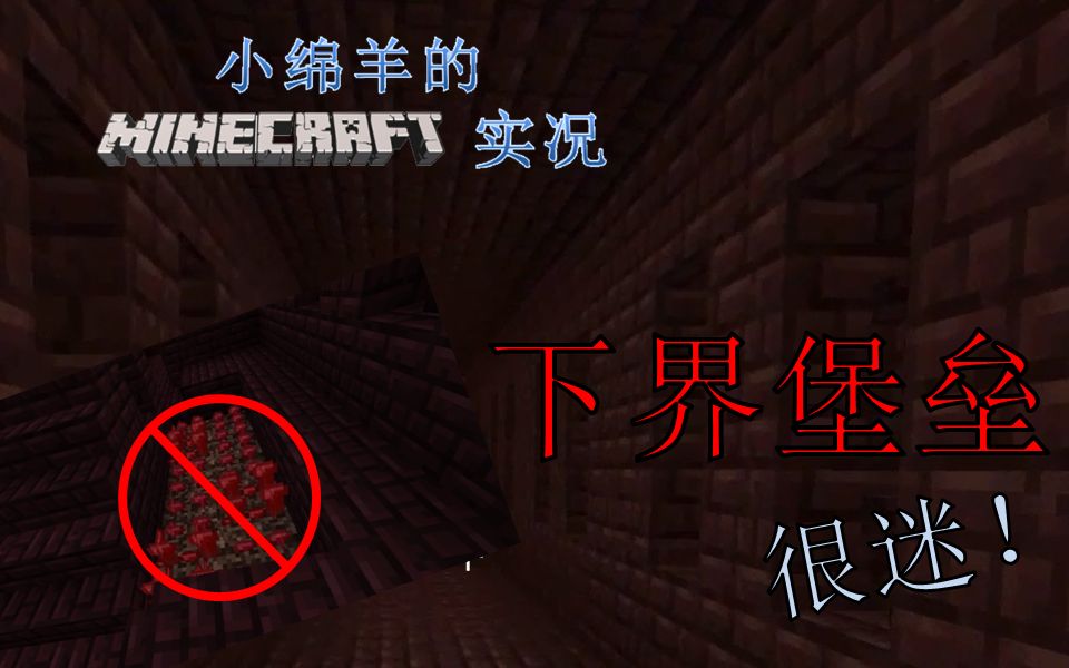 【原版生存】我的世界第12集:很迷的下界堡垒