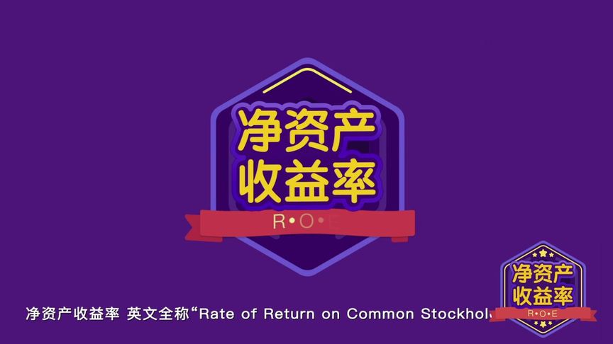 2分钟了解,什么是股票净资产收益率