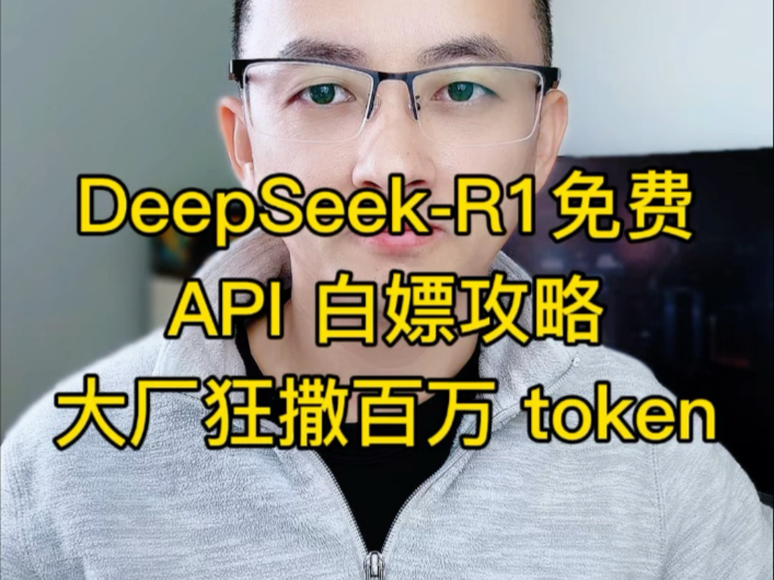 DeepSeek免费API白嫖攻略 大厂狂撒百万token #DeepSeek #AI #AI大...