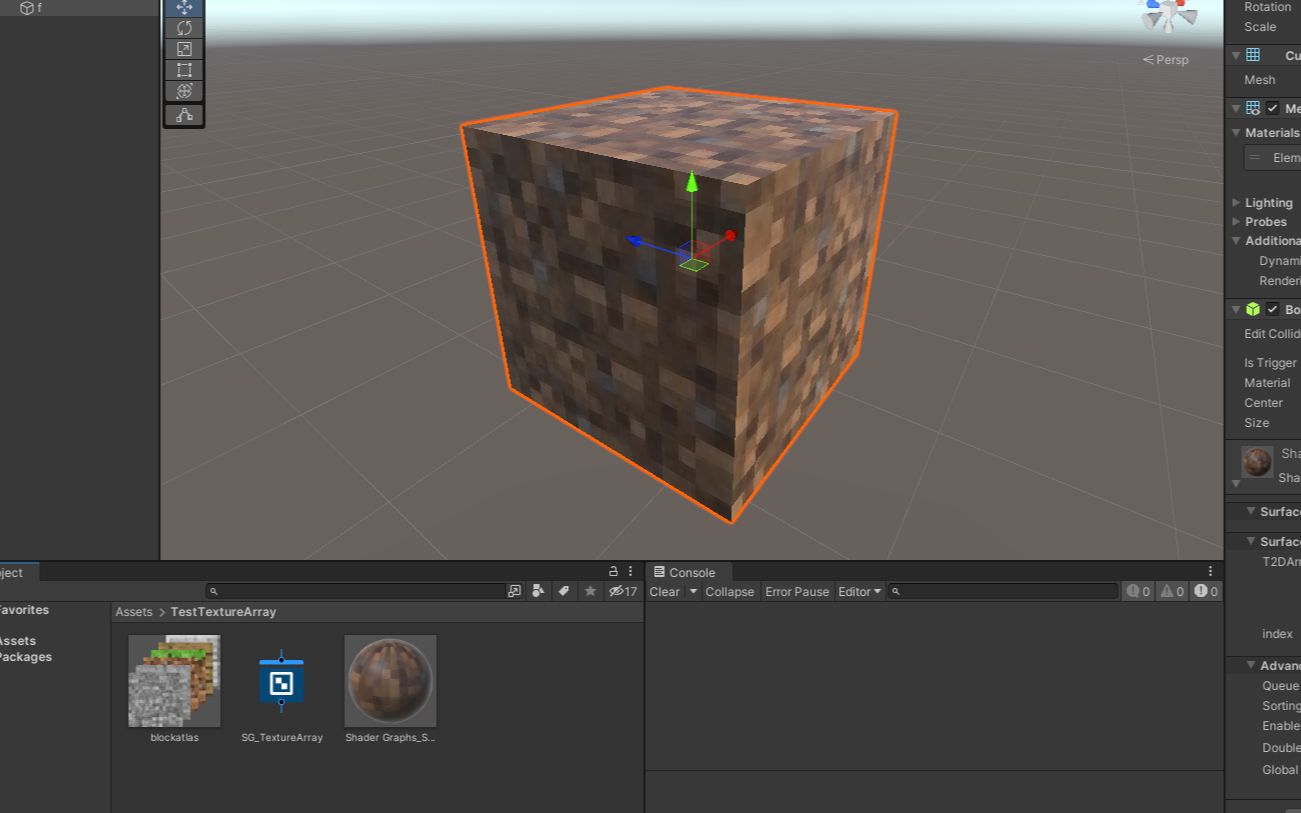 Unity ShaderGraph中使用Texture2D Array (URP)