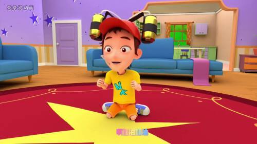 益智动画儿童安全教育小朋友一个人在家不能给陌生人开门哦