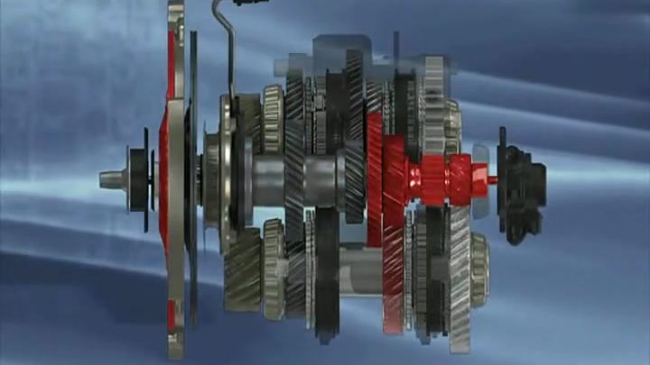 动画演示干式双离合器结构和工作原理,没点基础还真看不懂