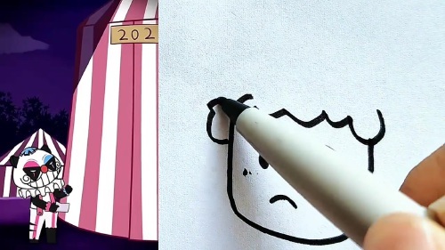 你想找谁,简笔画,少儿创意美术,一起学画画