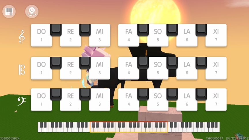 迷你世界钢琴演奏 第一集&起风了