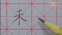 王洪涛硬笔书法一年级“禾”