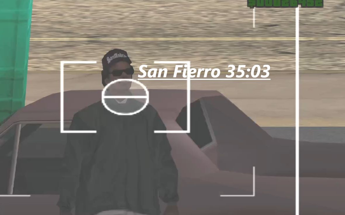 《GTA圣安地列斯》SF分段速通35分03秒