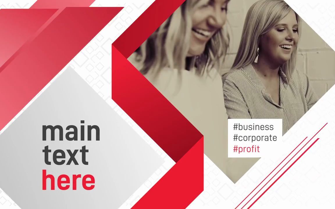 清洁企业宣传AE模板