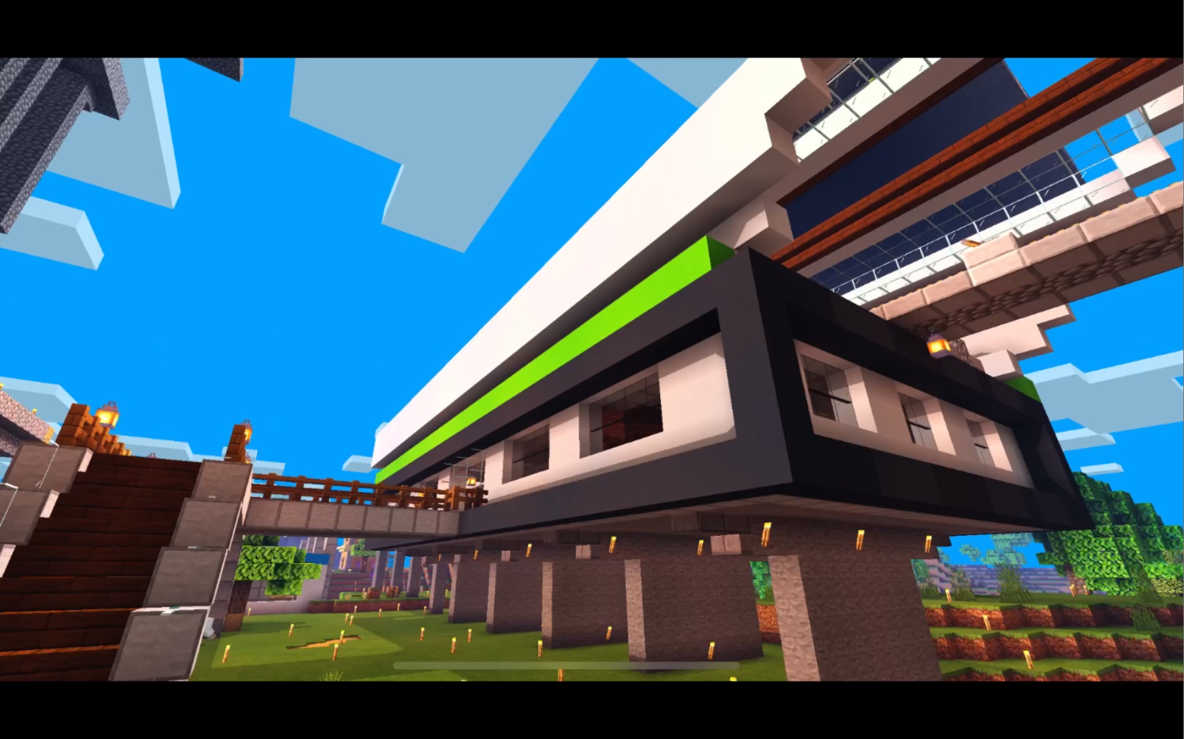 当你长尝试在我的世界中建造一座铁路站