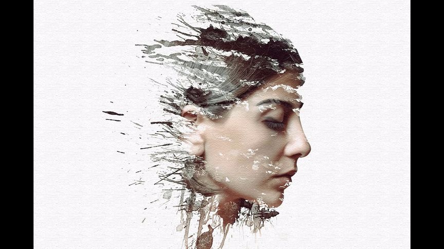 PS实例教程—油漆飞溅效果