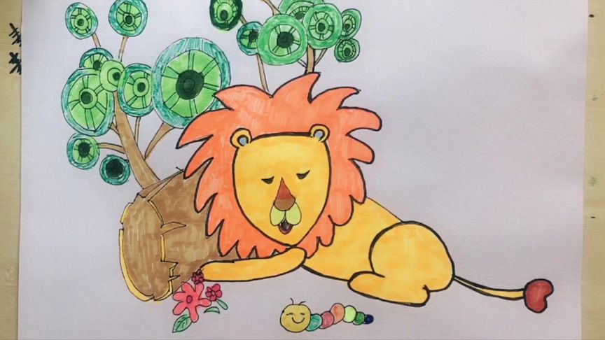 儿童早教益智创意美术绘画教程,非常简单易学