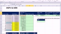 Excel Finance Class 81- XNPV Function XIRR Function - See Algorithm ...