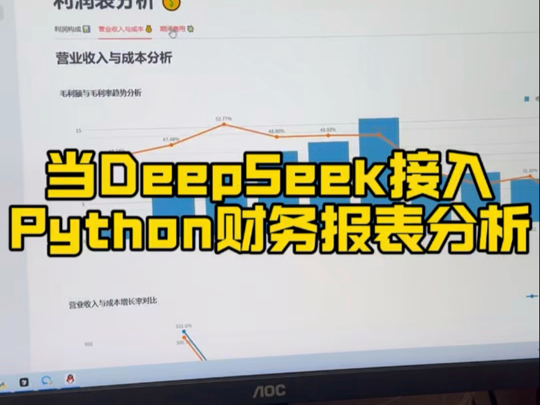 当DeepSeek接入Python财务报表分析