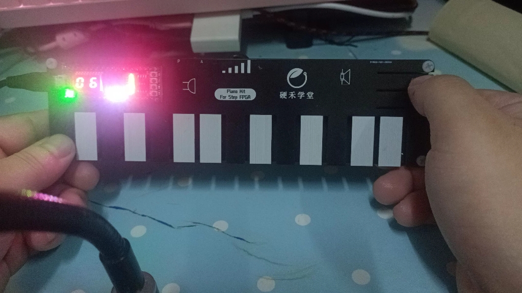 基于小脚丫FPGA设计的电子琴