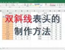 Excel中双斜线表头怎么做,如何让插入的直线跟随边框线移动