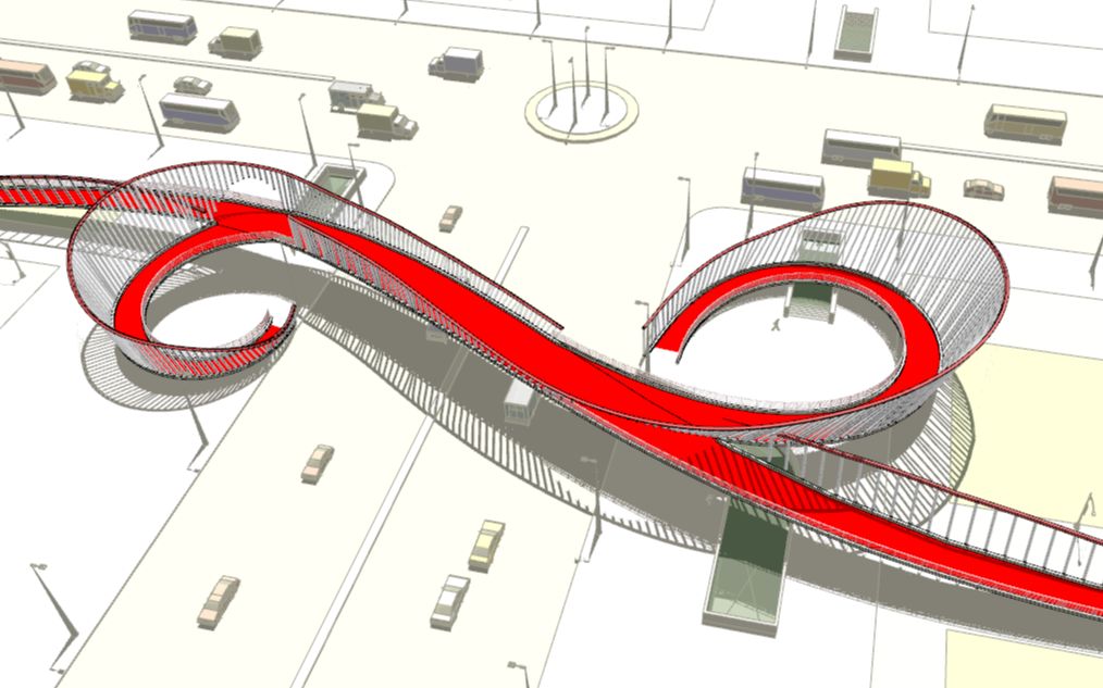 【SketchUp吧】成都如意桥建模思路