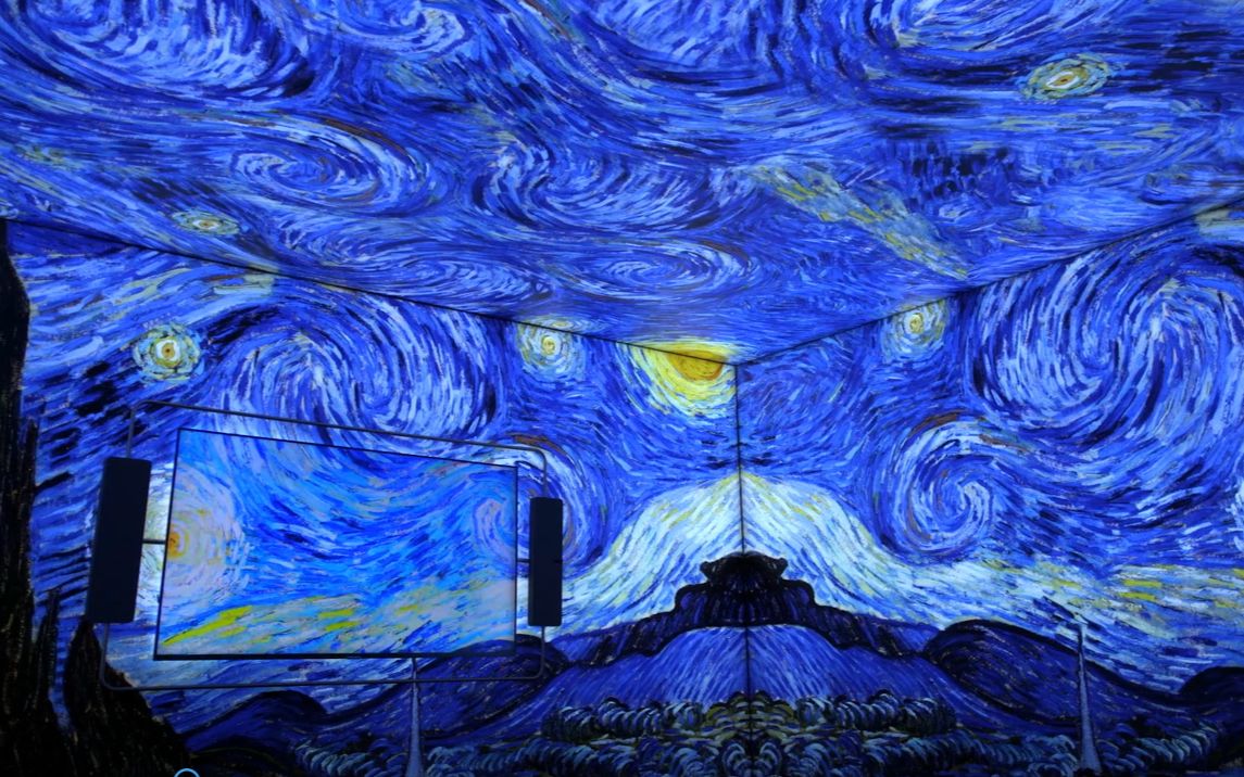 给我一台电视,还你一片梵高的星空!