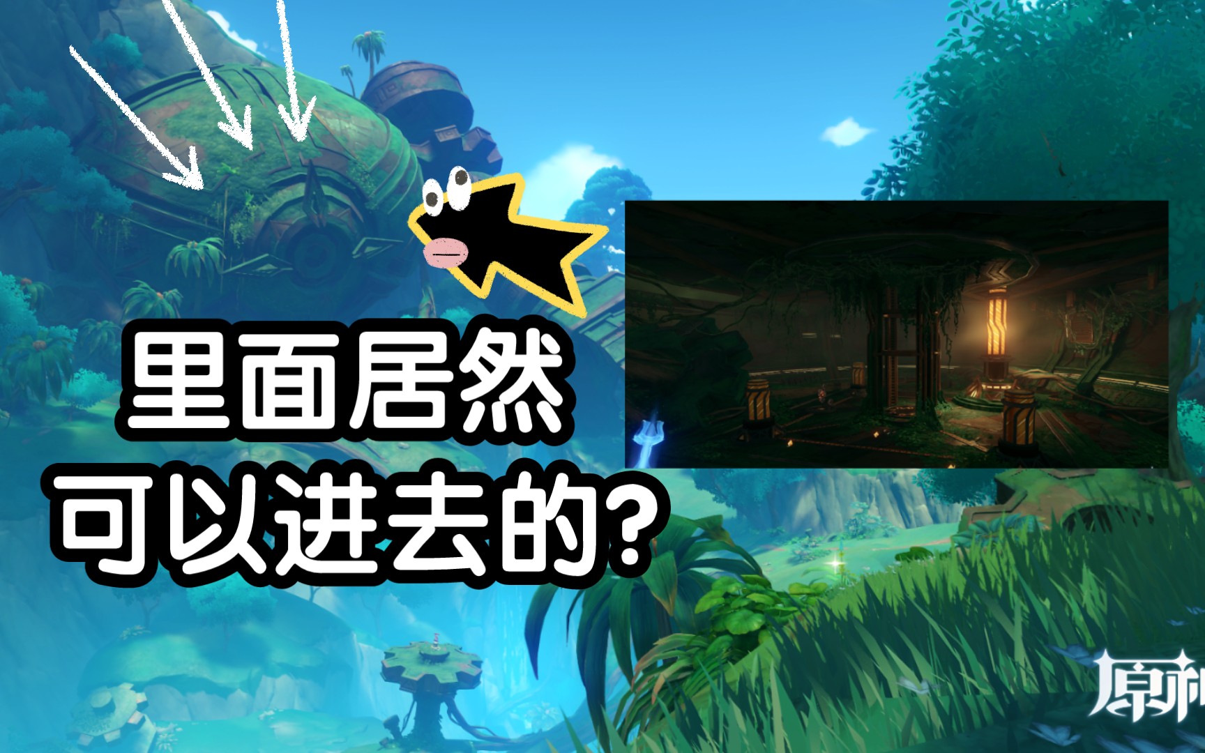 森林书里面的华丽宝箱利用卡BUG的办法逃课进去拿!