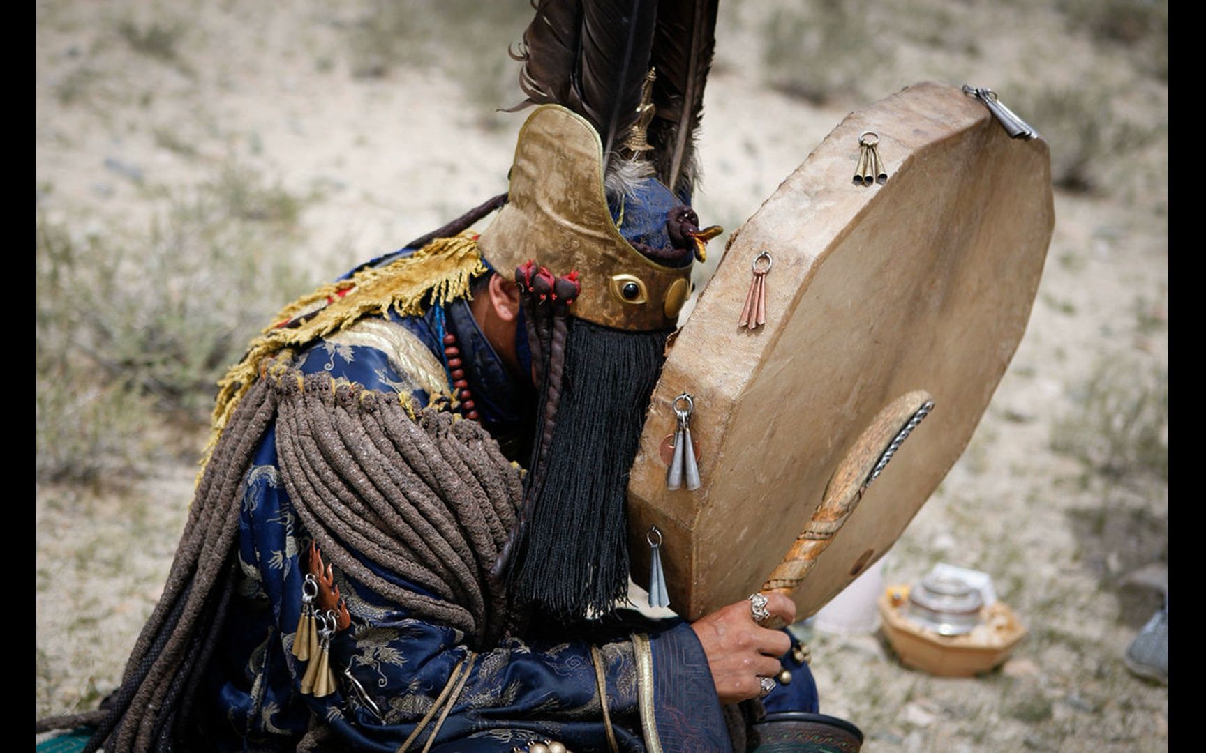 蒙古萨满咏赞启天Mongolian shaman一键三连时来运转