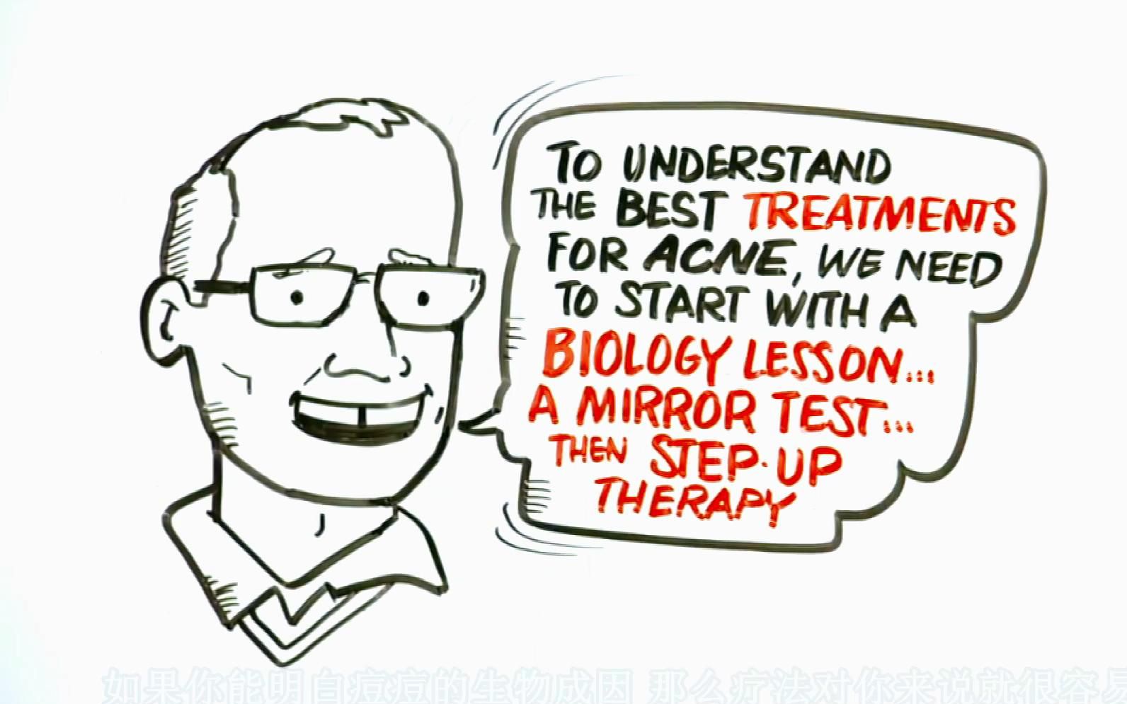 引起痘痘的两个关键原因,医生动画告诉你