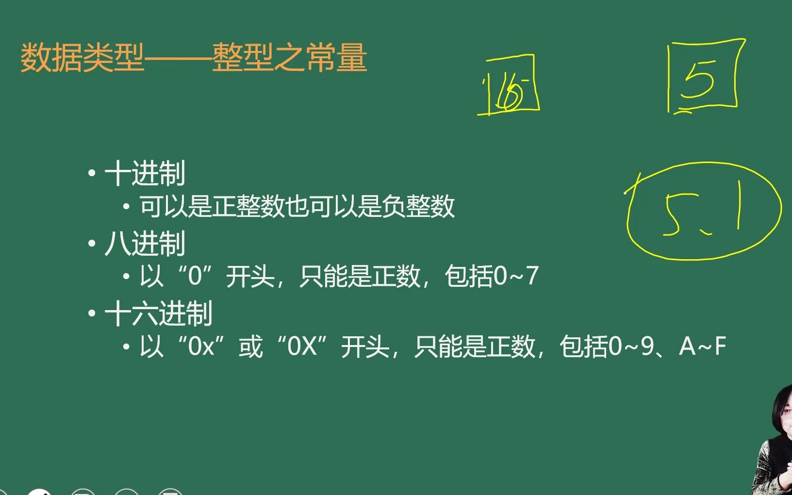 5.C语言程序设计——整型常量