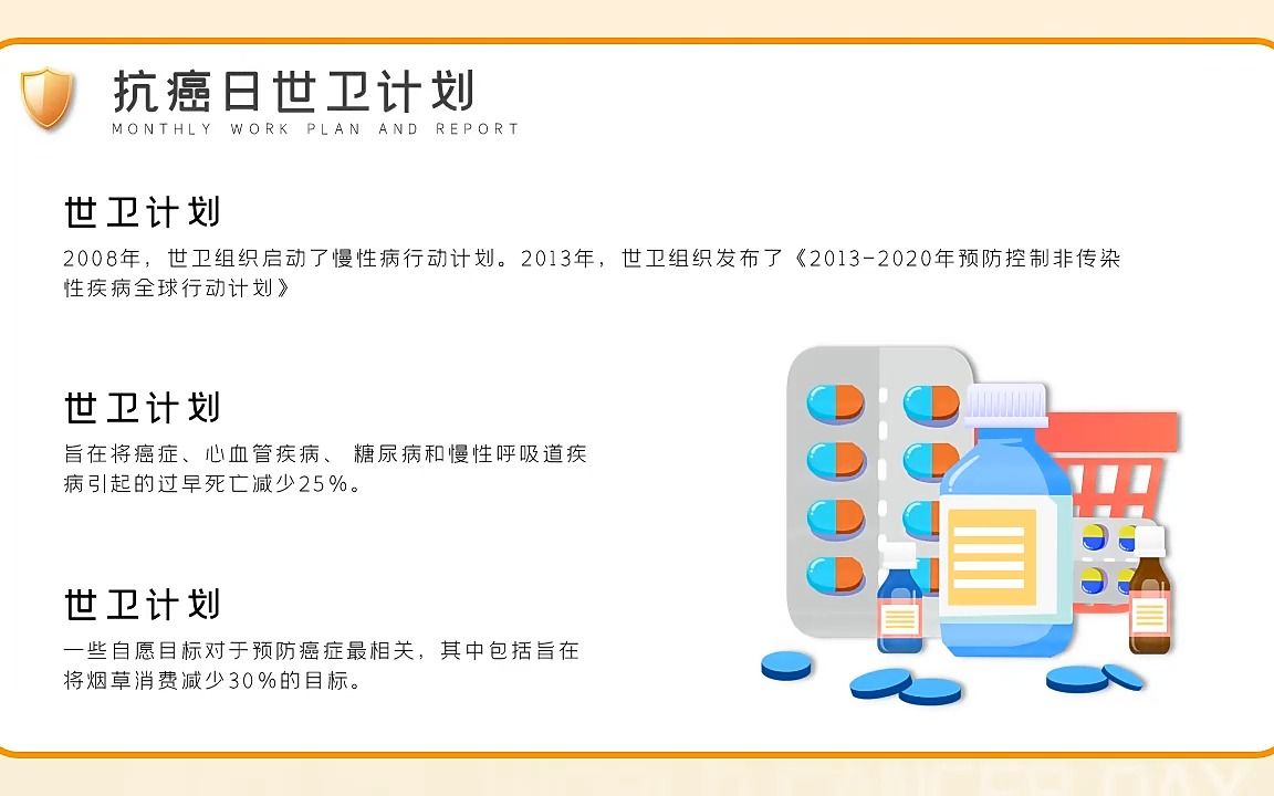 2022年世界抗癌日ppt