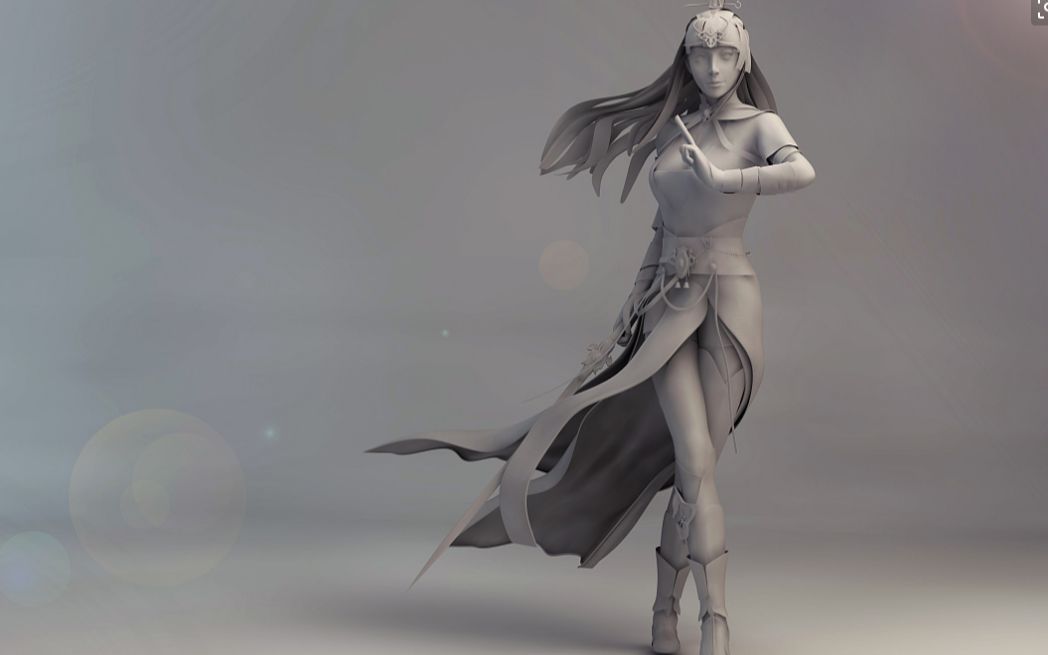 这可能是B站最细的女性人物角色建模教程了