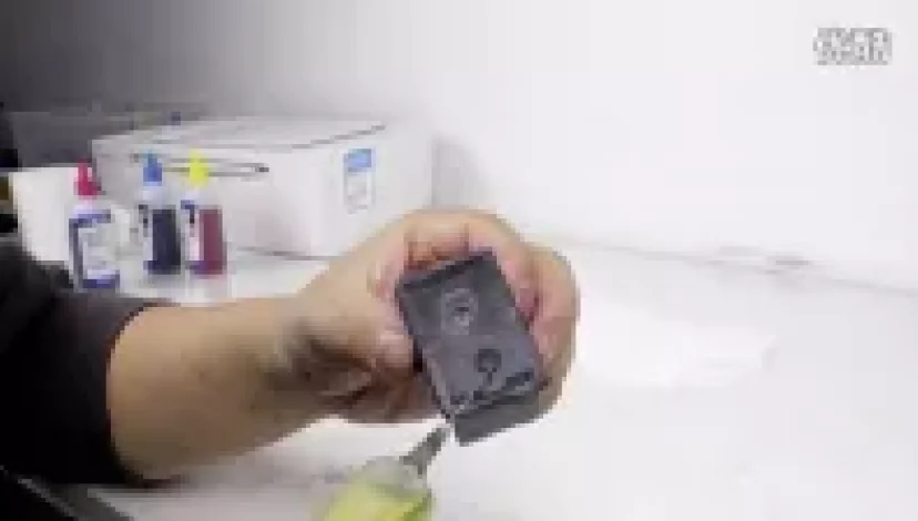 连喷墨盒漏墨解决方法