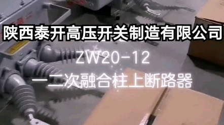 陕西泰开zw20-12一二次融合柱上真空断路器大量生产厂家