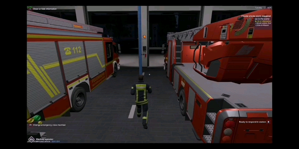 紧急呼叫112消防模拟1代:烟雾报警器触发,全车出动