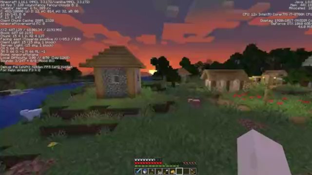 我的世界1.16联机36:找到村庄,触发了村庄袭击,急呼大背头救援