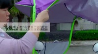 电动车雨蓬遮阳伞电瓶车雨棚摩托车伞折叠新款蓬安装说明视频