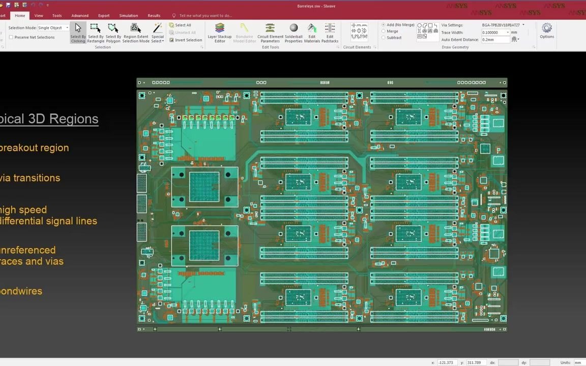 Ansys SIwave:在SIwave中定义HFSS区域(1)