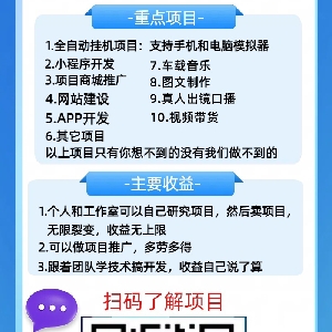 网络副业创业项目网 