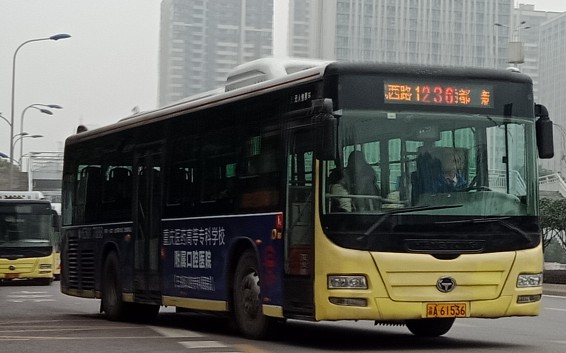 重庆公交236前方展望(只有一半)