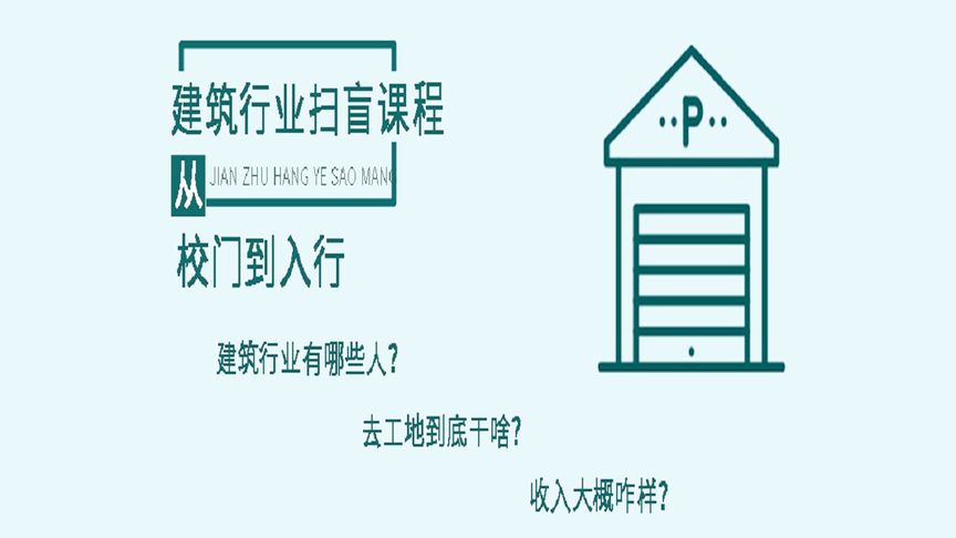 4、建筑起航-建筑行业扫盲课程之项目部组织架构及人员组成