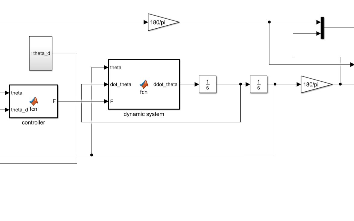 【快速入门】使用simulink搭建单摆系统并进行pid仿真