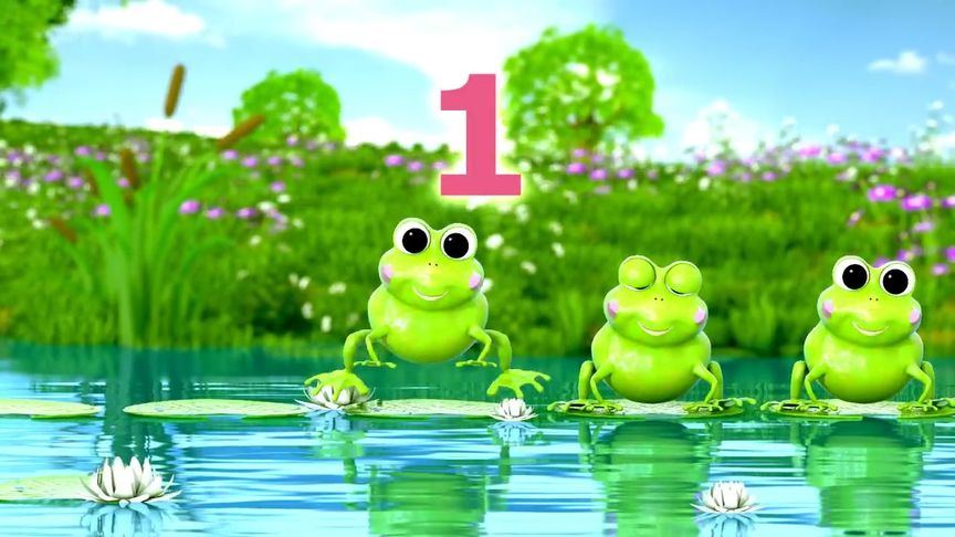 英语儿歌 数字歌 1到10 Numbers Song For Children 1-10