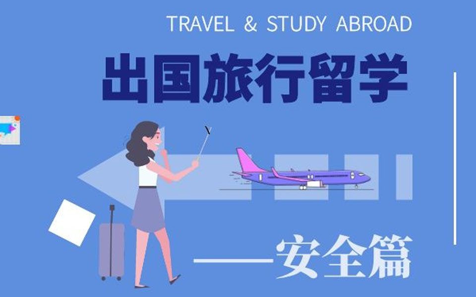 出国旅行留学必备英语——安全篇