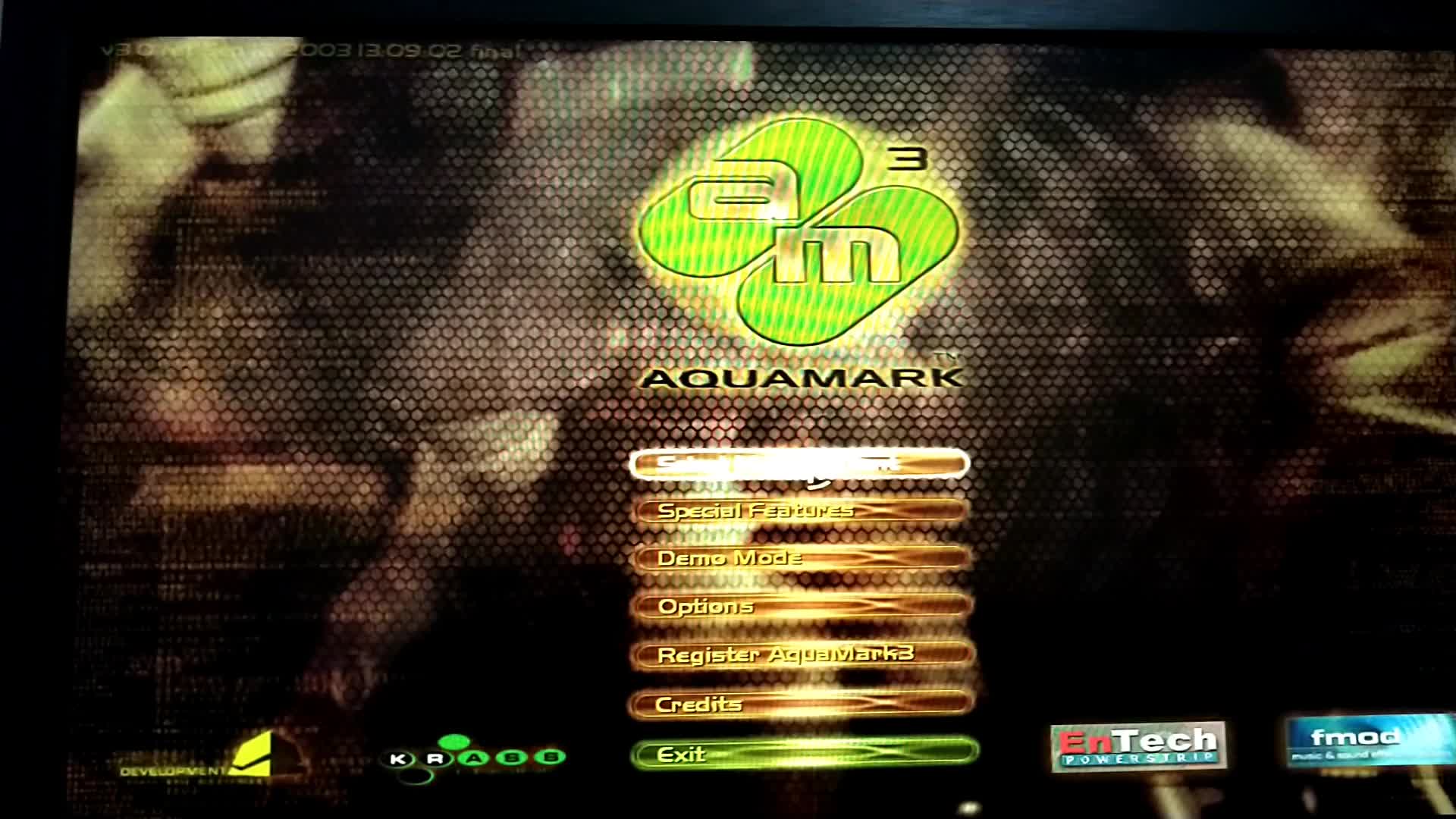 当年完全不虚3dmark的aquamark3图形基准测试软件