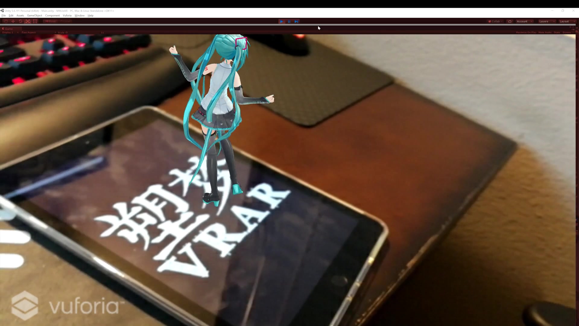 【极乐净土】教你用Unity制作一个AR初音尬舞【塑梦VRAR】